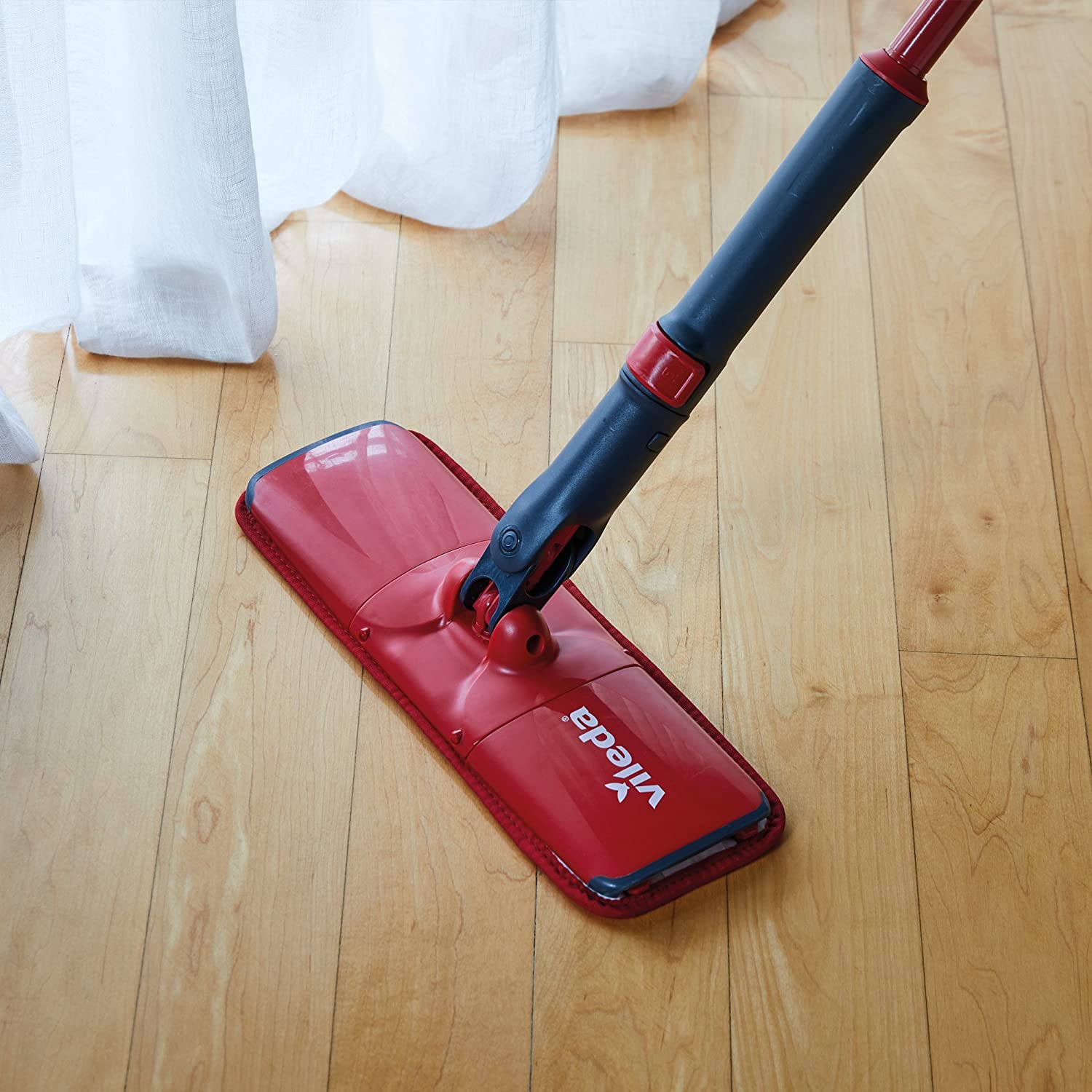 Balai à plat avec essoreur intégré au balai - Vileda Easy Twist, ref ...